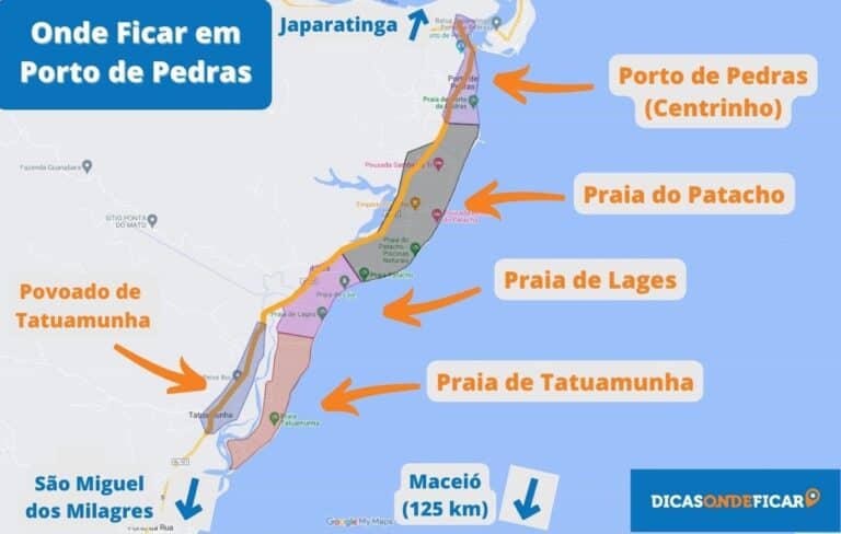Onde ficar em Porto de Pedras: melhores pousadas e hotéis