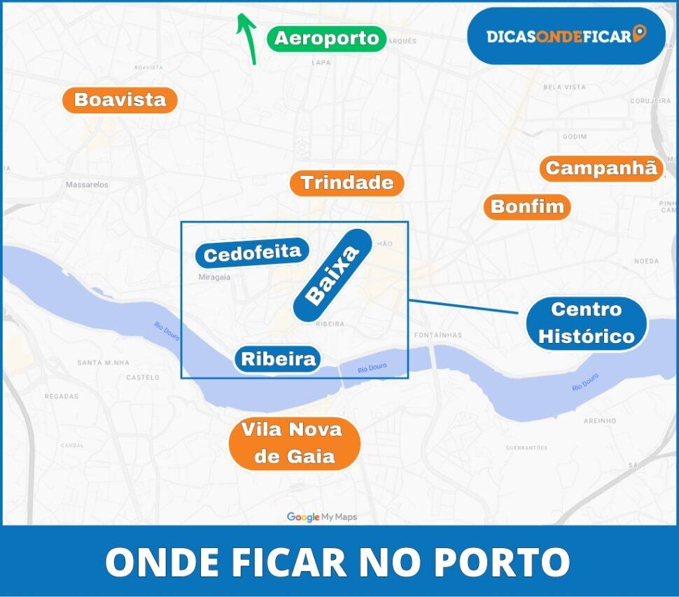 Onde ficar no Porto: os melhores bairros para se hospedar